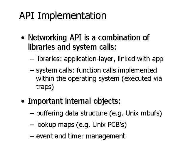 API Implementation